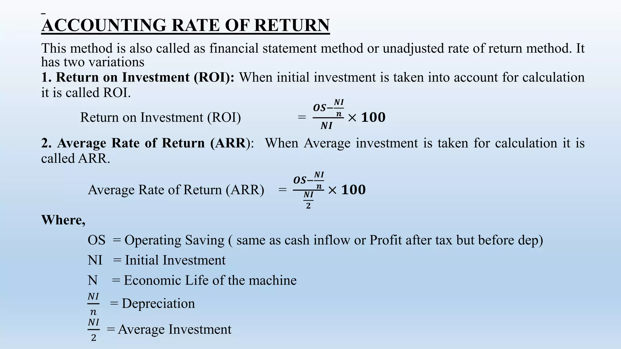 Capital budgeting Techniques | PPTX