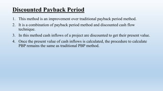 Capital budgeting Techniques | PPTX