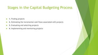 capital-budgeting Techniqes.pptx | Stocks and Bonds | Personal Investing