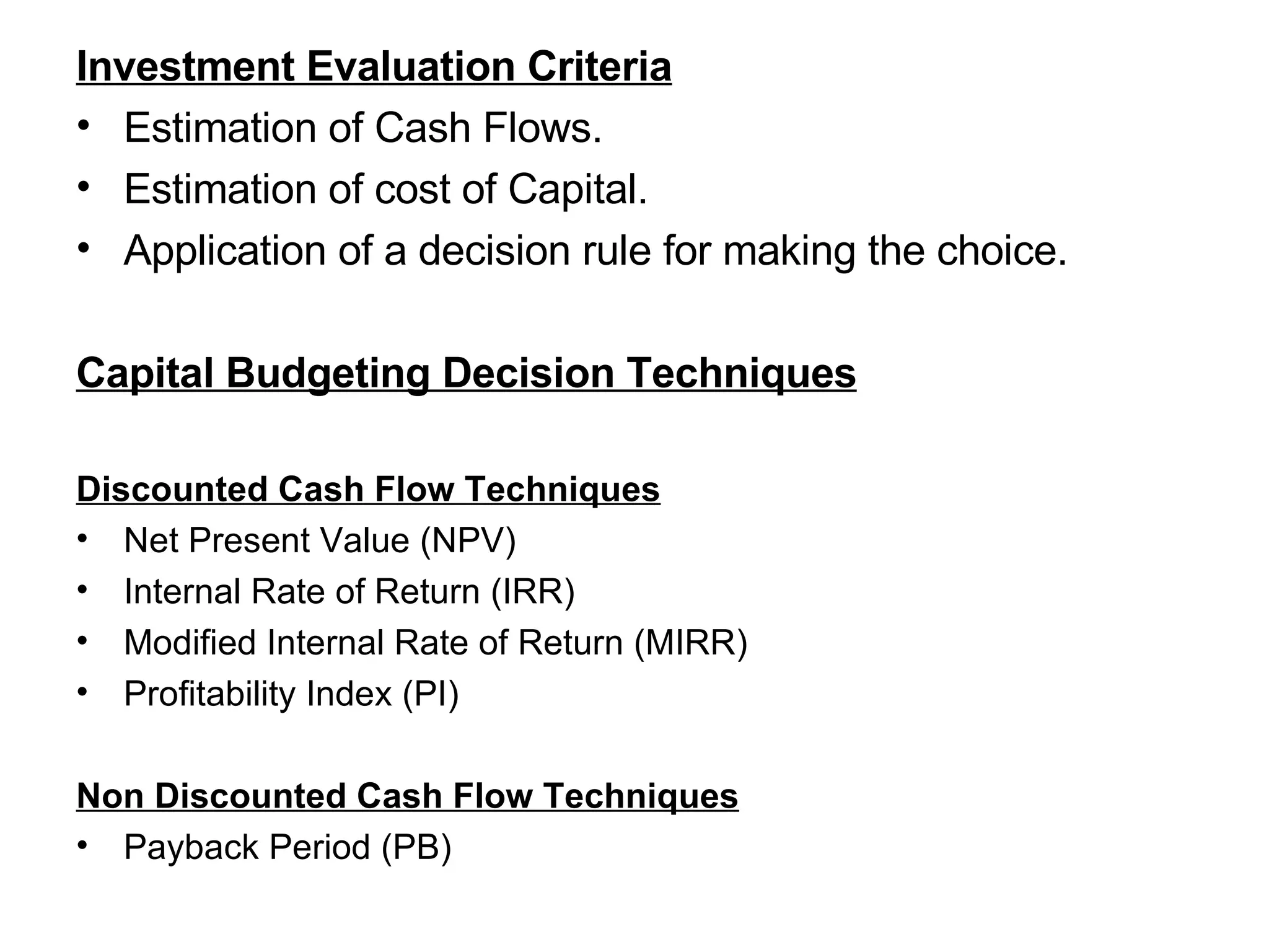 Capital Budgeting Decision | PPT