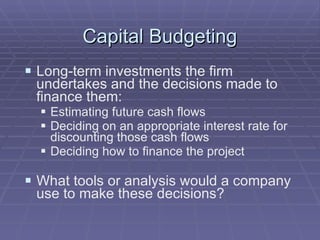 Capital Expenditures Presentation V3 | PPT