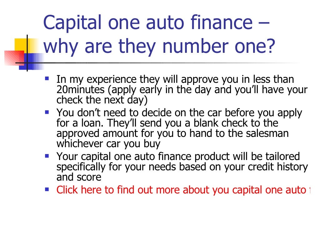 The Comprehensive Guide to Capital One Auto Finance: Everything You ...
