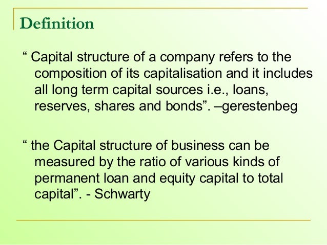 Capital Structure