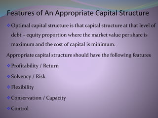 Capital structure-theories | PPTX