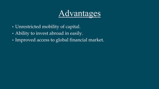 Capital account convertability | PPTX