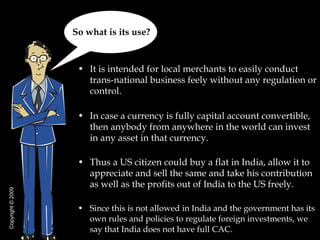 Capital account convertibility | PPT