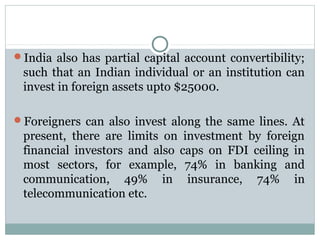 Capital account convertibility | PPT