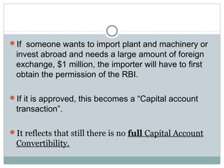Capital account convertibility | PPT