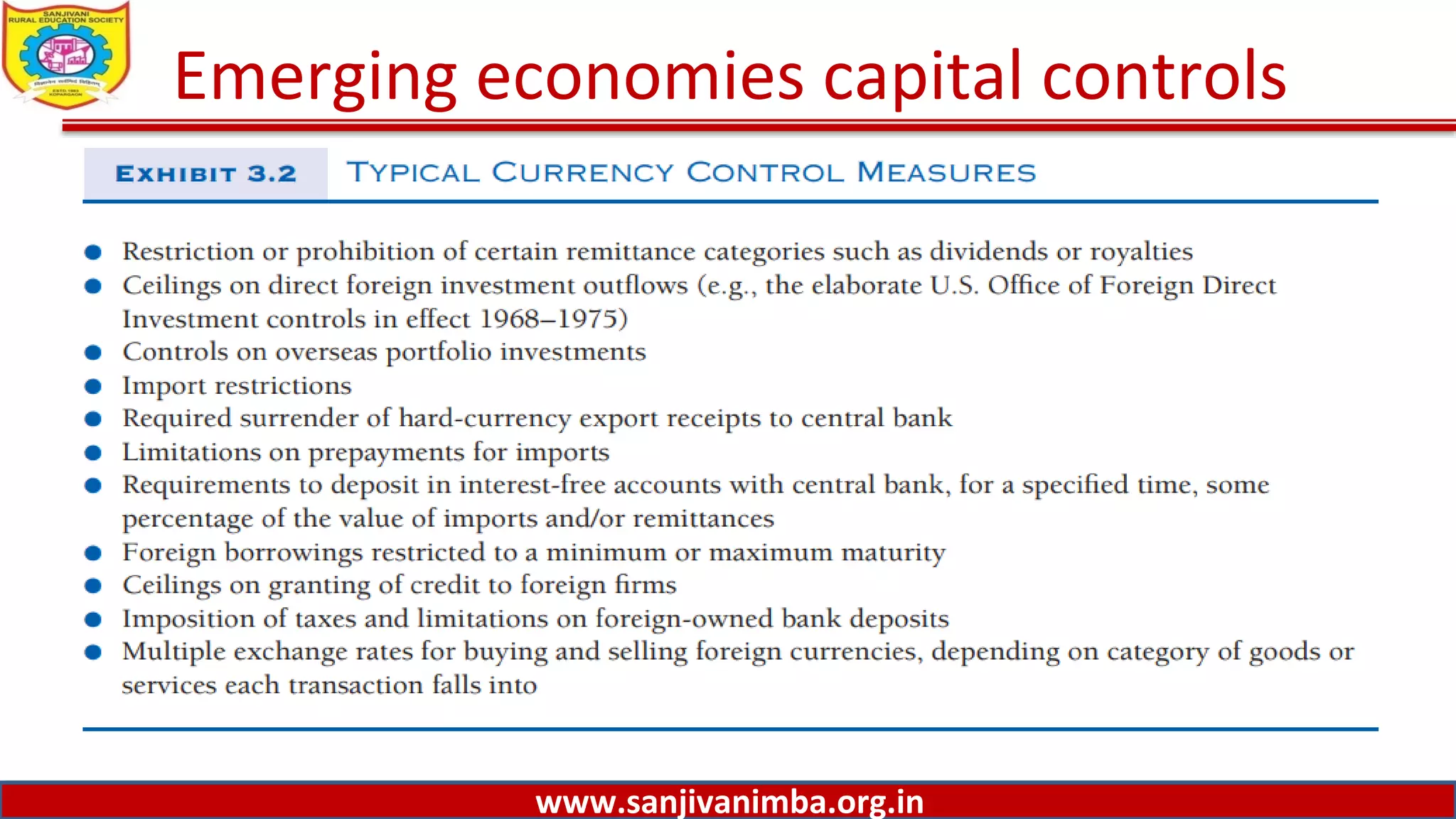 Capital account convertibility and capital controls | PPT