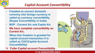 Capital account convertibility and capital controls | PPT