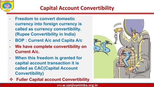 Capital account convertibility and capital controls | PPT