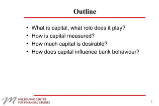 Capital Adequacy Standards and Bank Capital | PPT