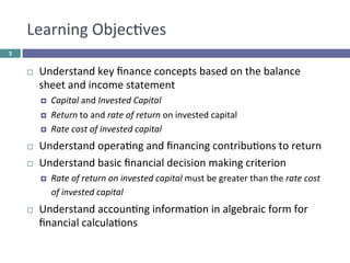 Capital and return on capital pdf | PDF