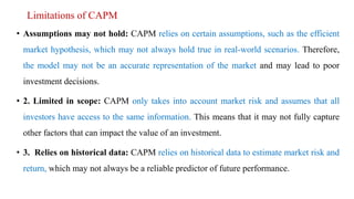Capital asset pricing Model (CAPM-Asif).pptx