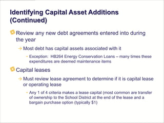 Capital Assets - Idenitification & Compilatio | PPTX