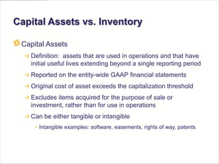 Capital Assets - Idenitification & Compilatio | PPTX
