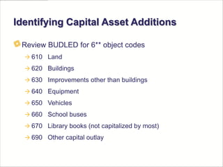Capital Assets - Idenitification & Compilatio | PPTX