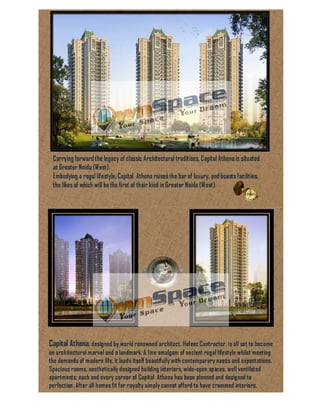 Capital athena noida extension Brochure Price list Floor Plan ownspace ...