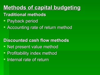 Capital budgeting | PPT