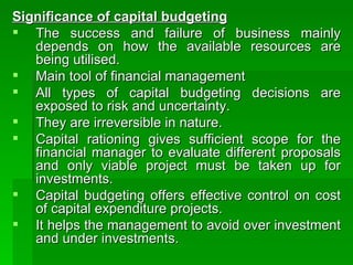 Capital budgeting | PPT