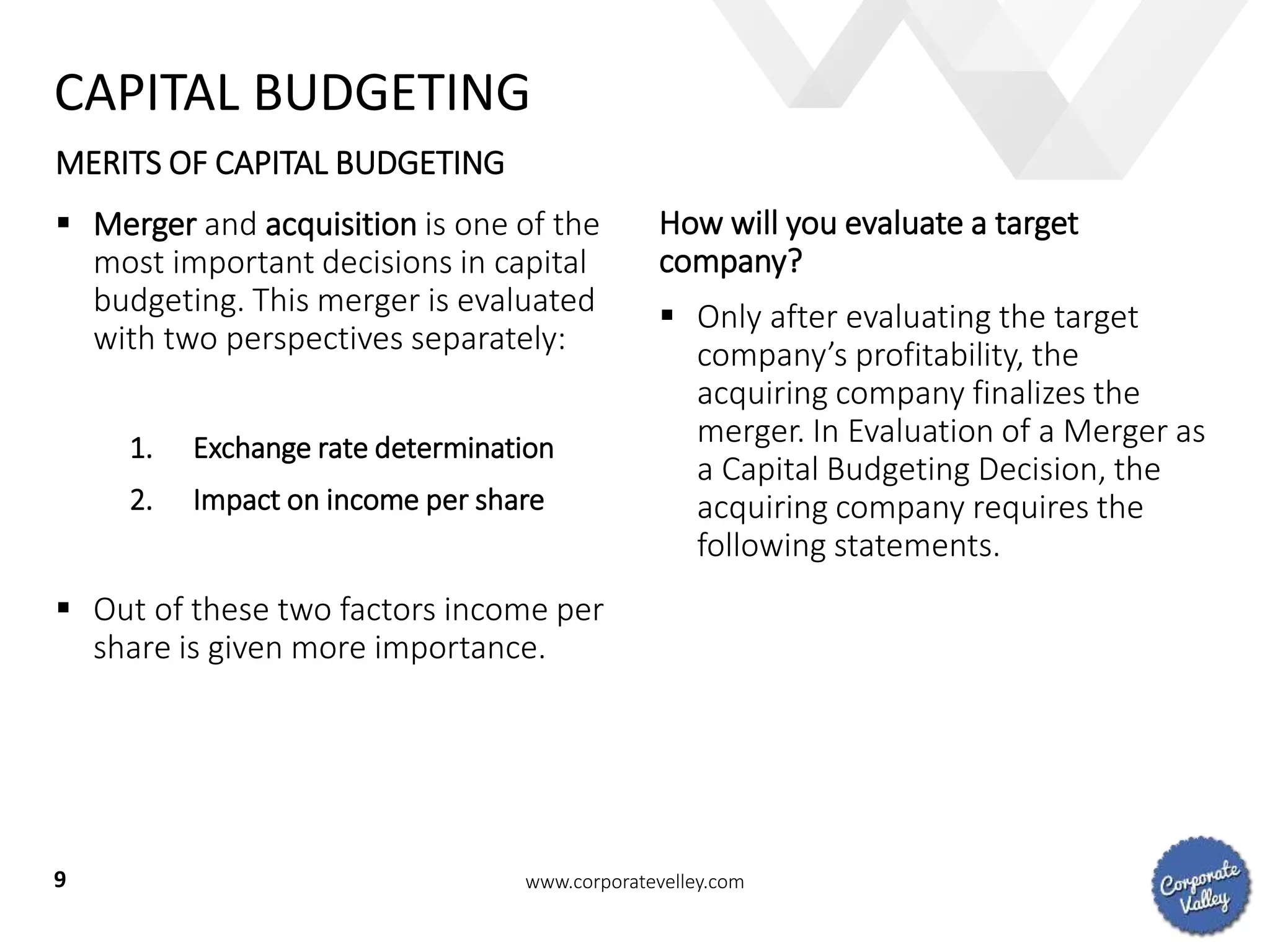 Capital Budgeting - With Real World Examples | PPTX
