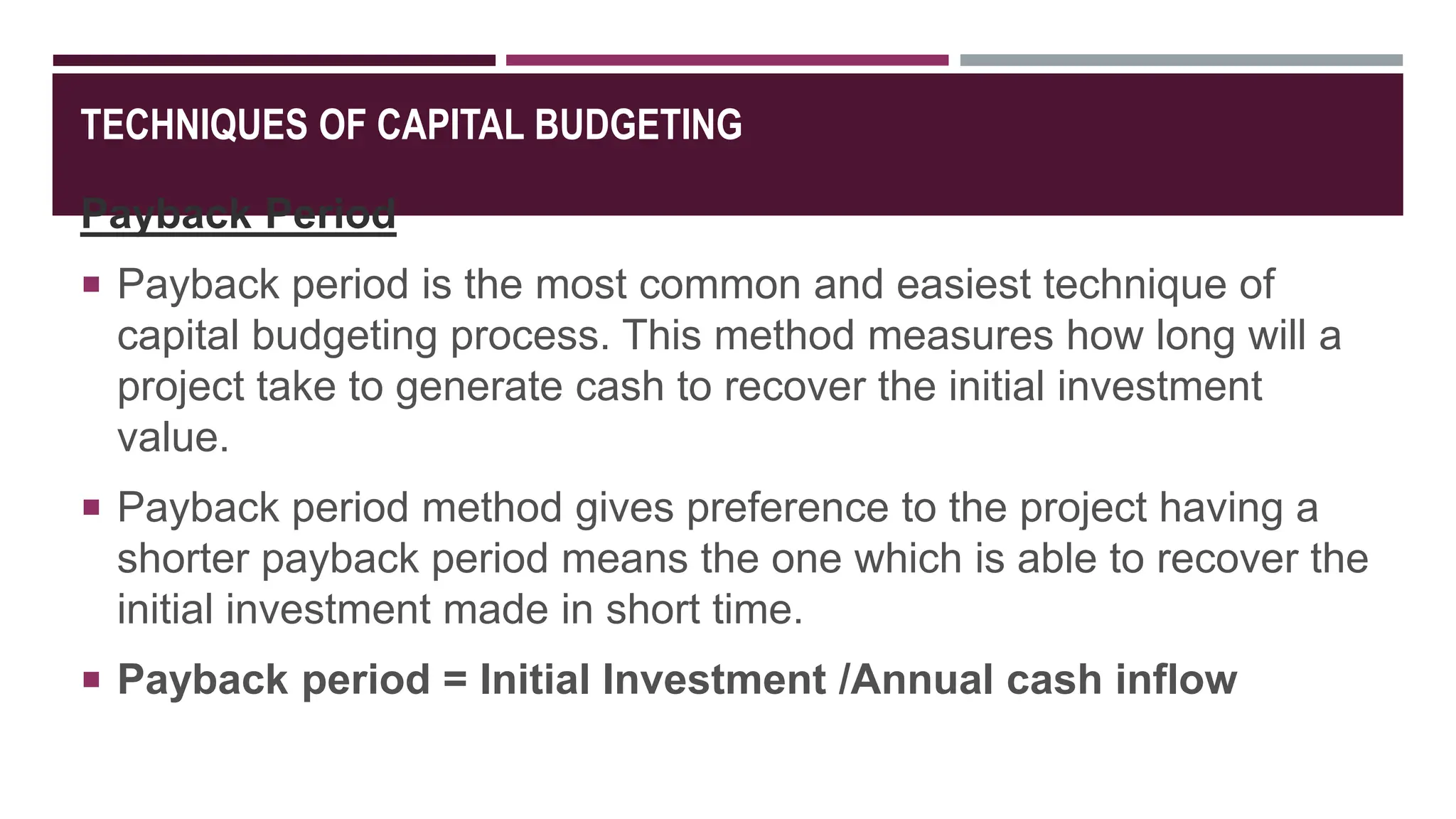 capital budgeting presentation mcom pptx | PPTX | Stocks and Bonds ...