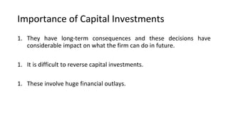CAPITAL BUDGETING in finance sector.pptx