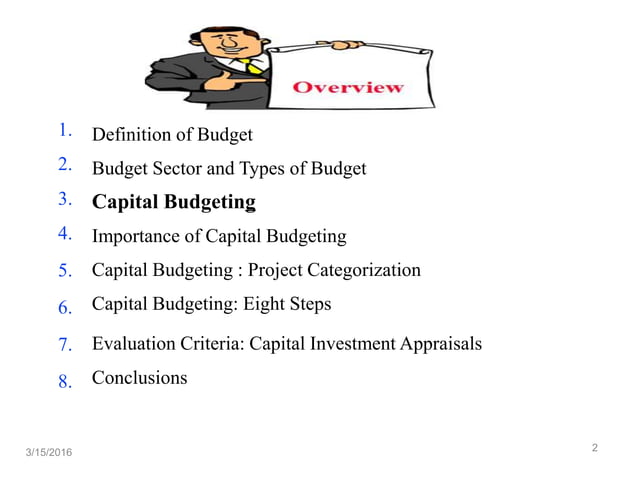 Capital budgeting ppt | PPSX | Business Accounting & Finance | Business