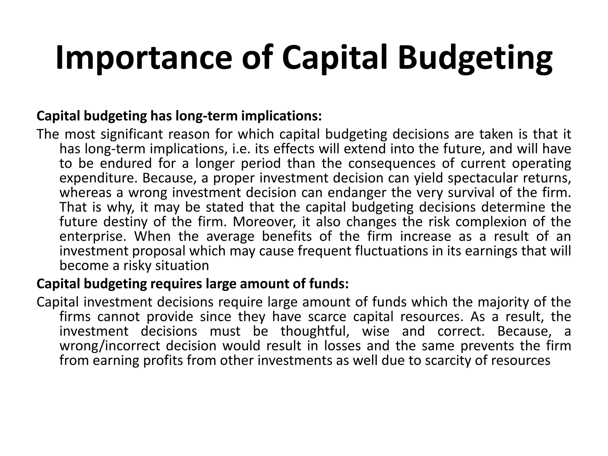capital budgeting ppt.pptx | Business Accounting & Finance | Business