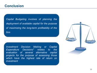 Capital budgeting shikha gupta | PPTX