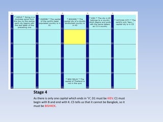 Capital cities logic 2 | PDF