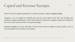 Capital expenditure & Revenue expenditure | PDF