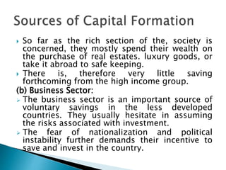 Capital formation its source | PPTX