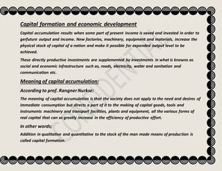 Capital formation and economic development | DOCX