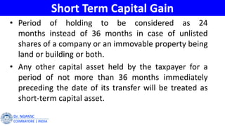 Capital gain | PPT