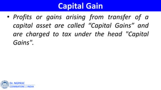 Capital gain | PPT