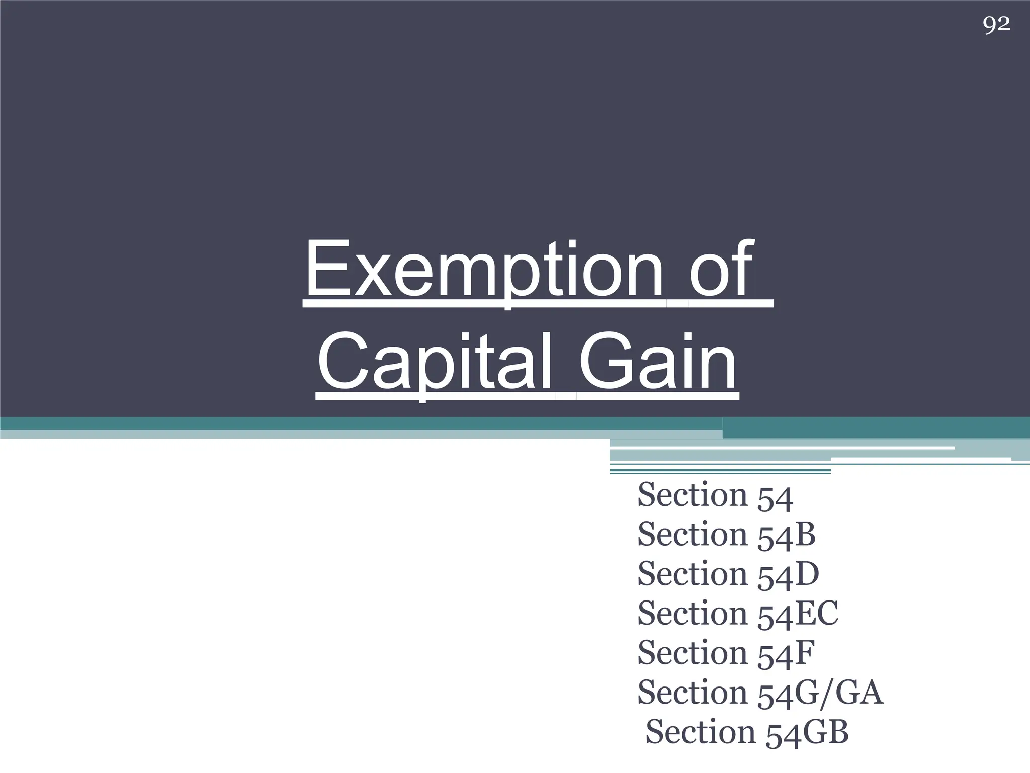 capital gain presentation exemptions.pptx