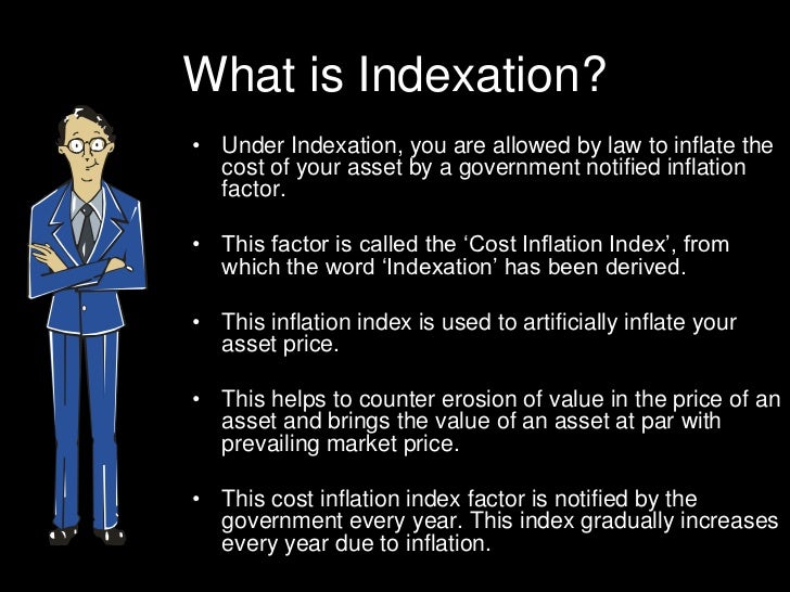 Capital gains and indexation