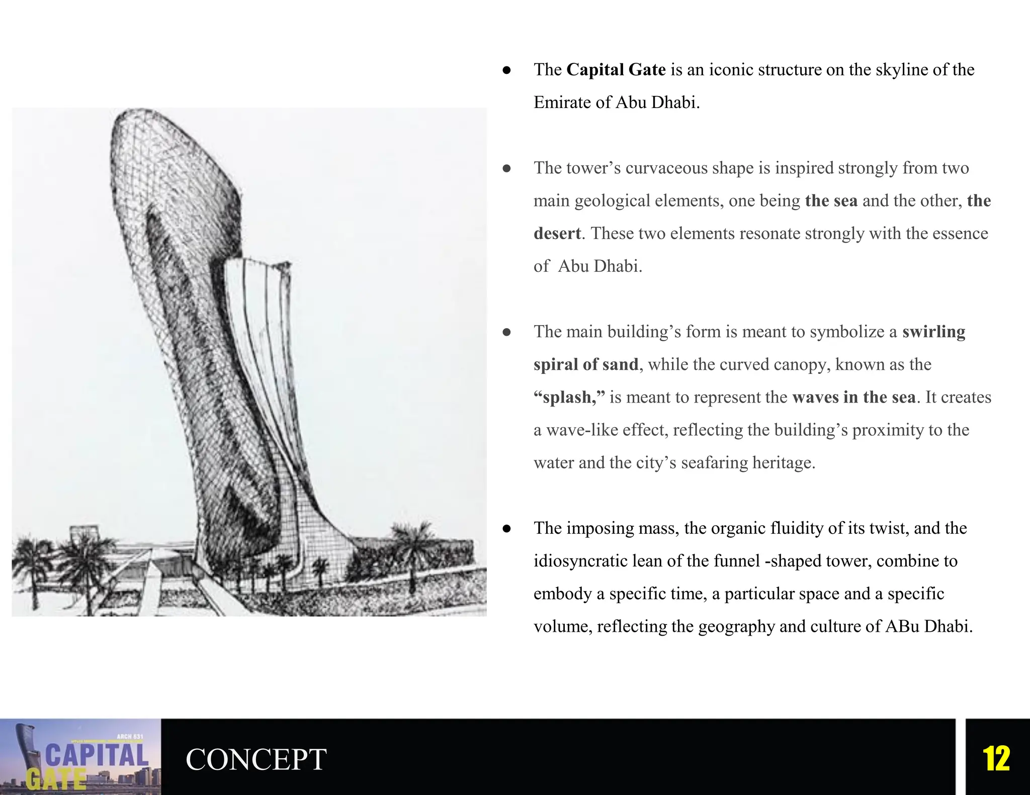 Capital Gate a complete case study with engineering | PDF