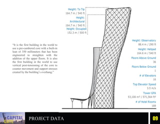 Capital Gate a complete case study with engineering | PDF
