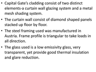 Capital gate abu dhabi | PPTX
