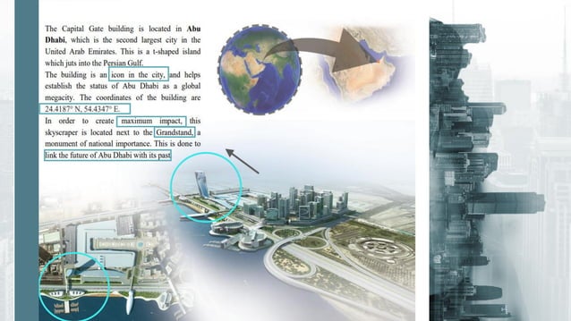 CAPITAL GATE CASE STUDY -regional case study.pdf | Civil Engineering ...