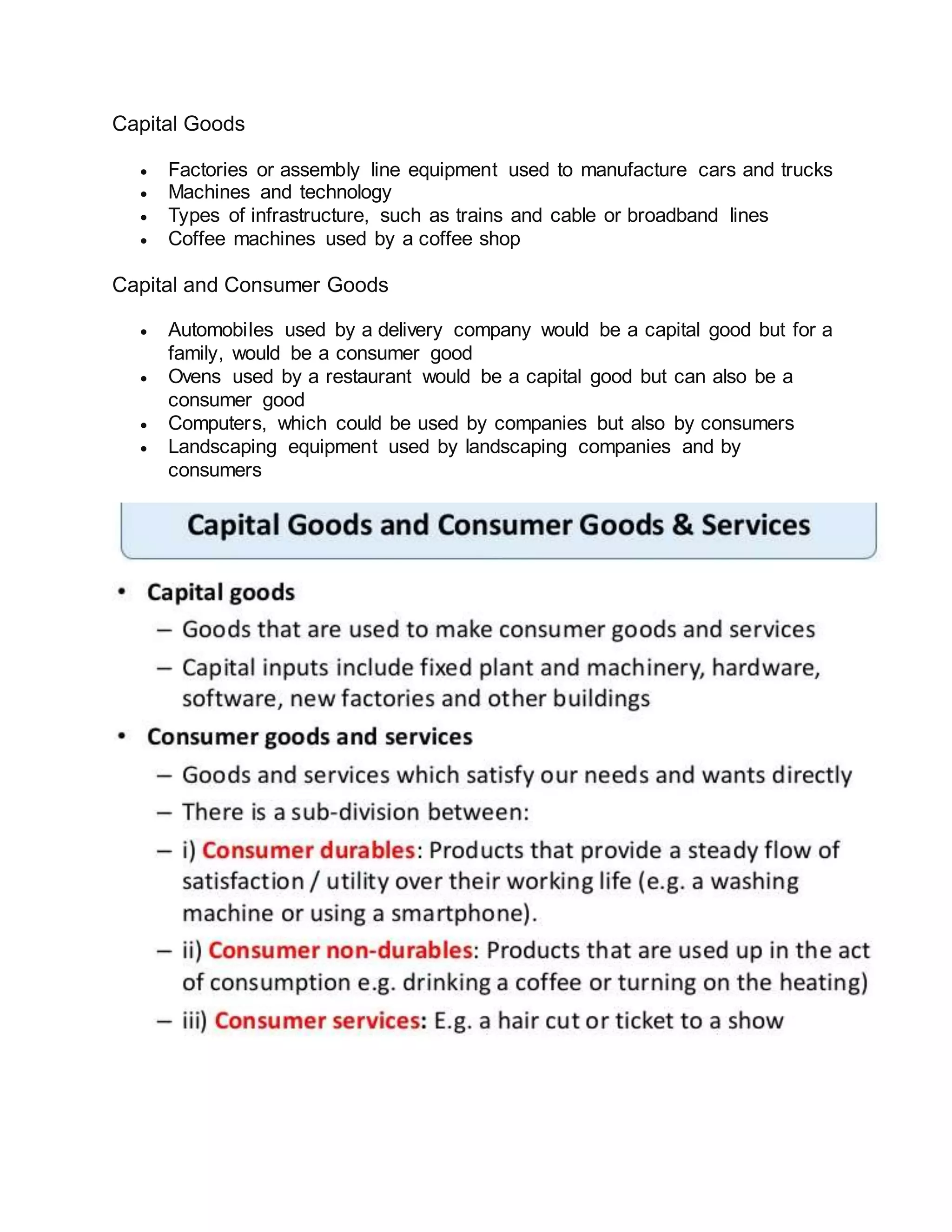 Capital goods | PDF