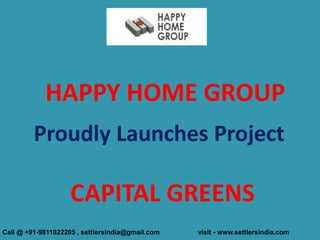 Happy Home Group Launched Capital Greens City Light Road Vesu Surat ...