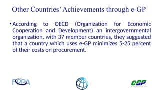 presentation on electronic public procurement | PPT