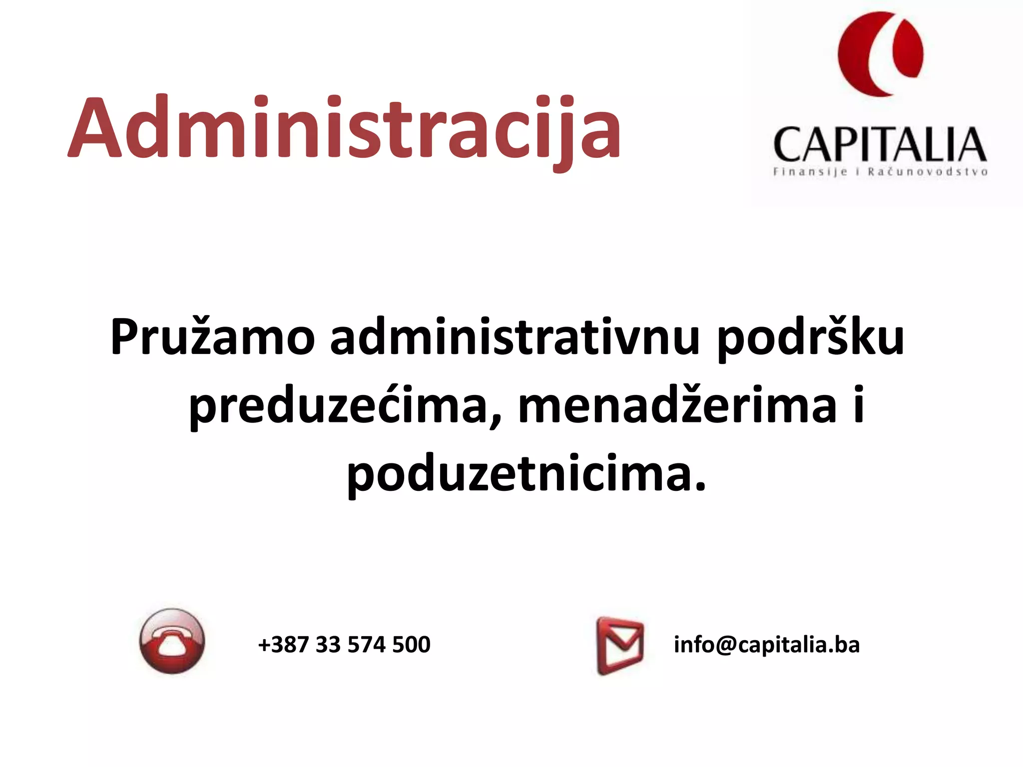Capitalia presentation | PPTX