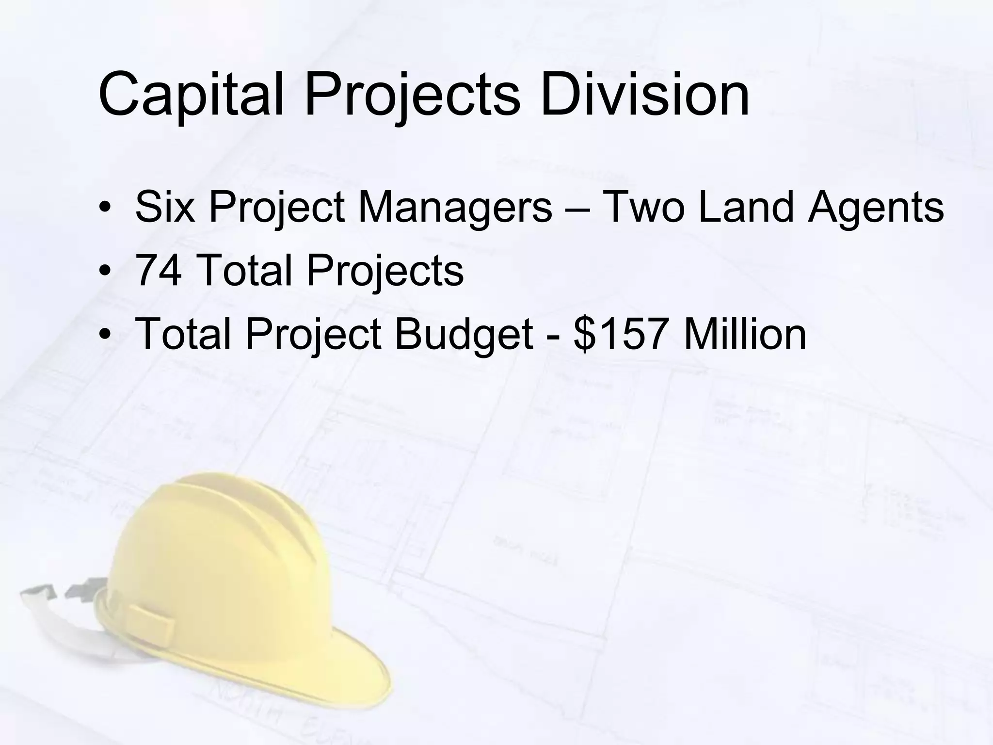 Capital Improvement Plan Update | PPTX | Civil Engineering Industry ...