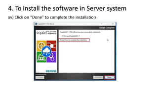 Capital software installation procedure | PDF