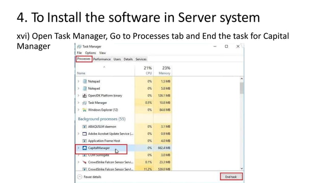 Capital software installation procedure | PDF | Operating Systems ...