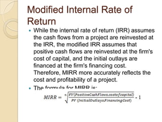 Capital Investment And Budgeting | PPT